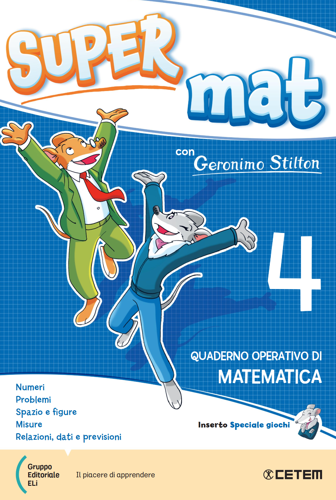 Super MAT 4 con Geronimo Stilton - Danesi Libri